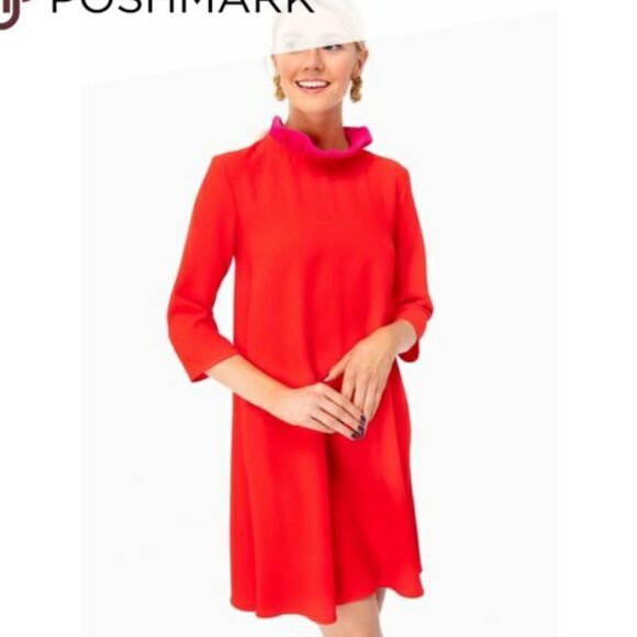 Tuckernuck | Dresses | Pomander Place Bow Tuckernuck Red Daphne Dress ...